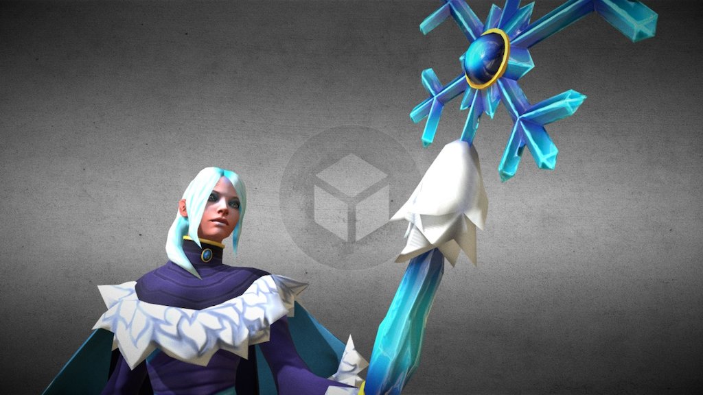 Blue Alice Queen - 3D model by David Farris (@David_the_Void) [47b310d ...