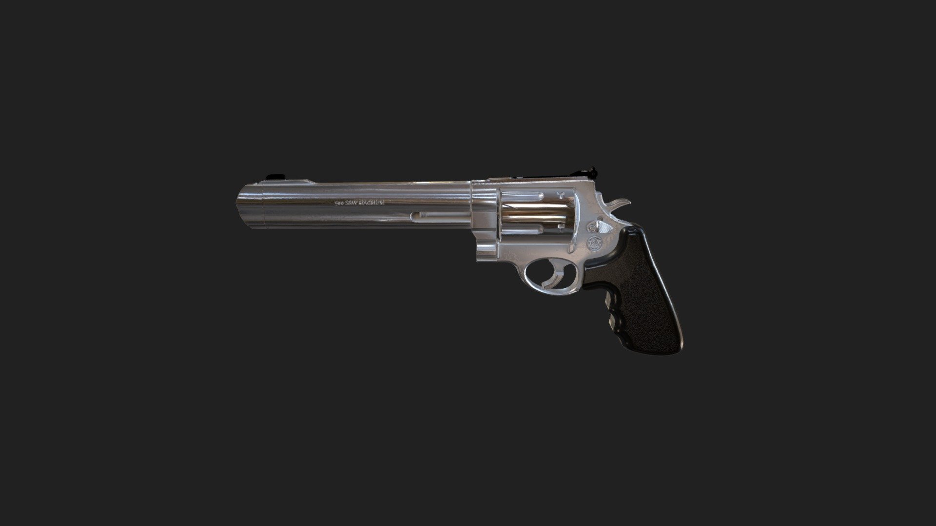 500 S&W Magnum - 3D model by foobas [47b34d8] - Sketchfab
