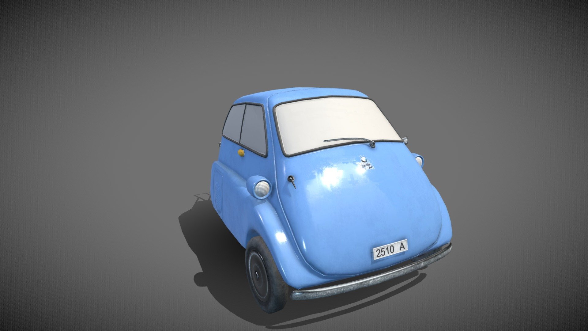 Isetta - 3D model by albagarma [47b4084] - Sketchfab