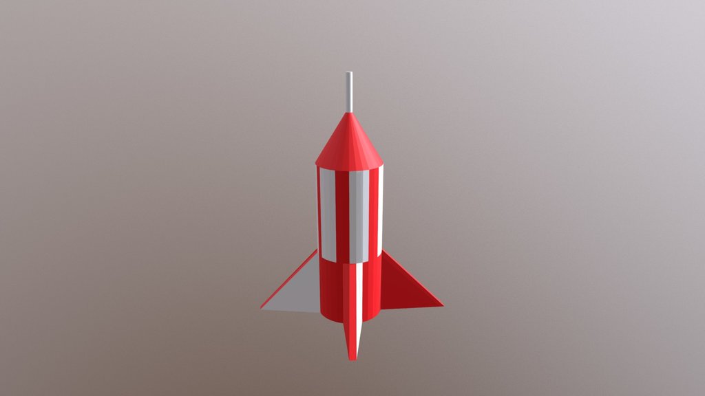 rocket - A 3D model collection by erlikkagan - Sketchfab