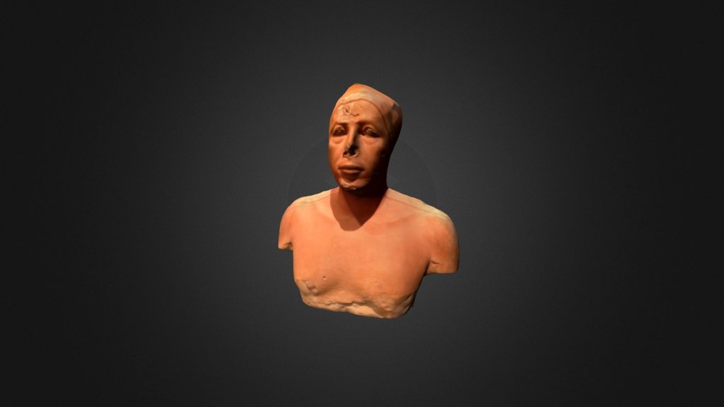 Bust of Prince Ankhhaf - Download Free 3D model by simon remiszewski ...