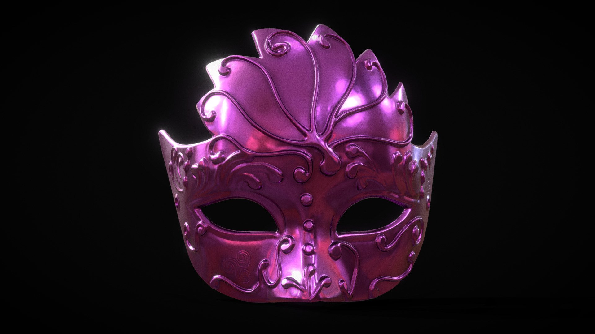 Venetian Mask II - Buy Royalty Free 3D model by Omassyx [47b5367 ...