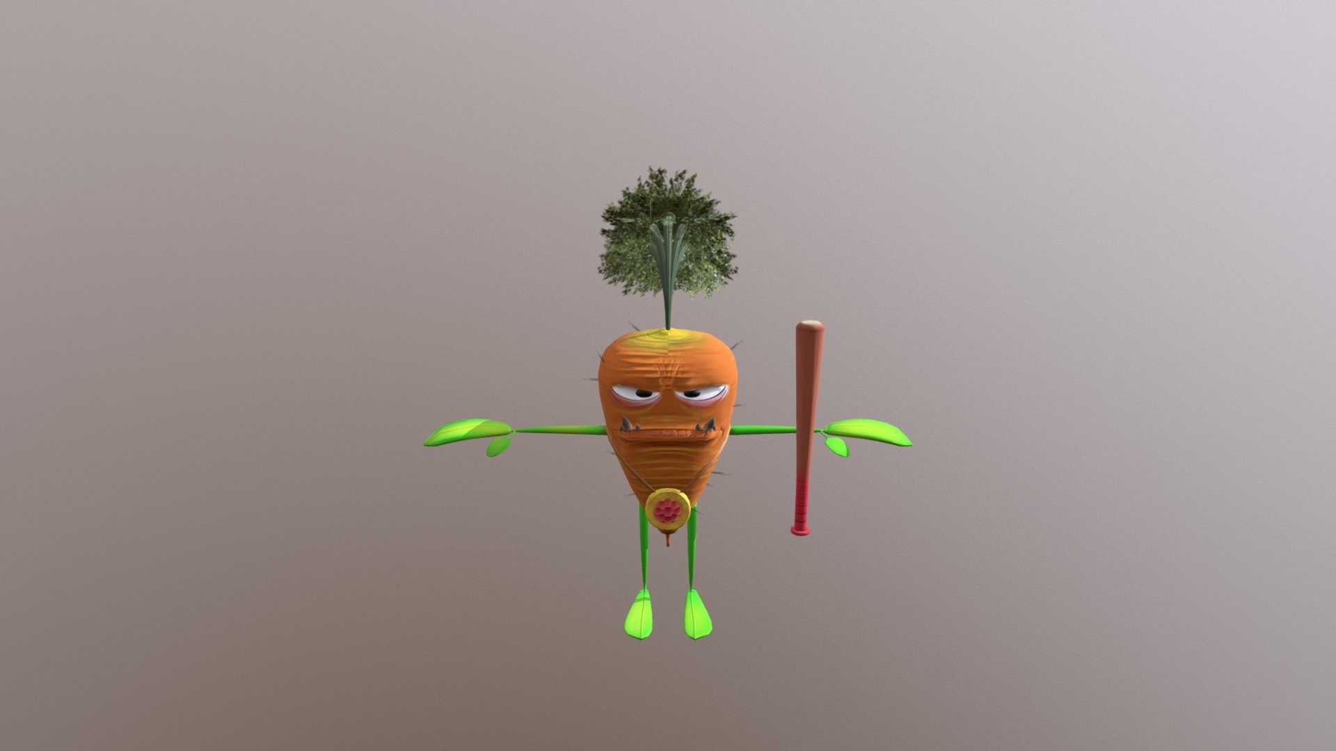 Carrot Final - 3D model by n395 [47b6aa3] - Sketchfab
