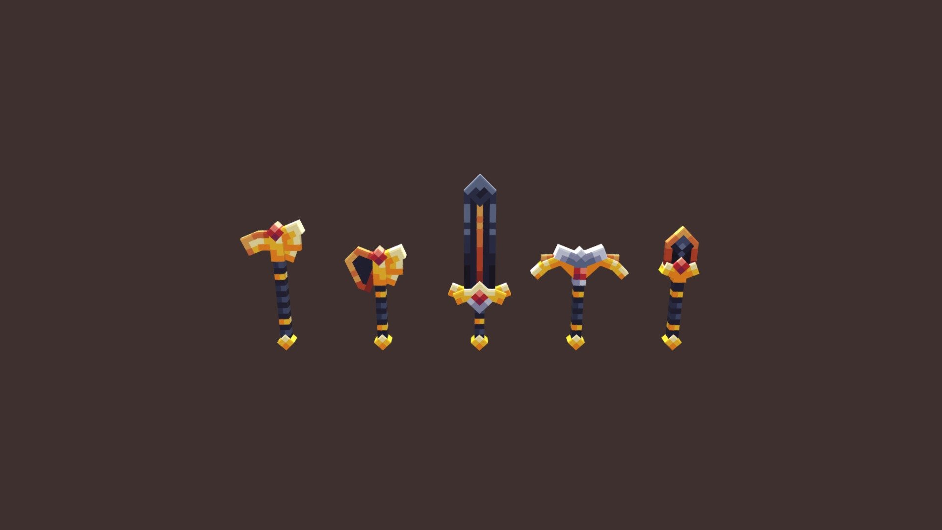 Phoenix Tools Set - 3D model by Cryo (@cryogenesis3d) [47b71d6] - Sketchfab