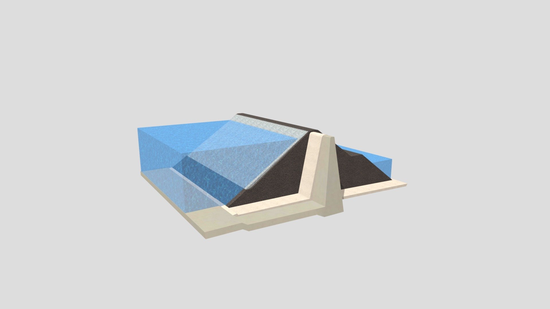 Dike - Download Free 3D model by SIGlab_poly [47b74e5] - Sketchfab