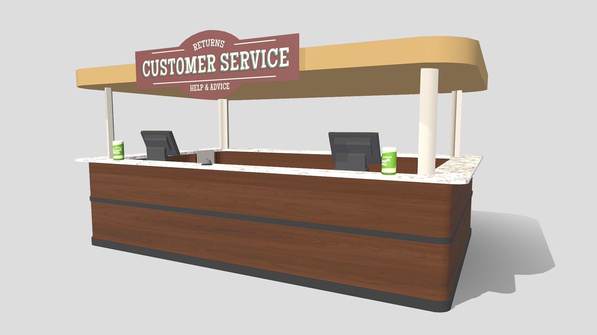 Customer Service - Buy Royalty Free 3D model by MW 3D (@mw3dart ...