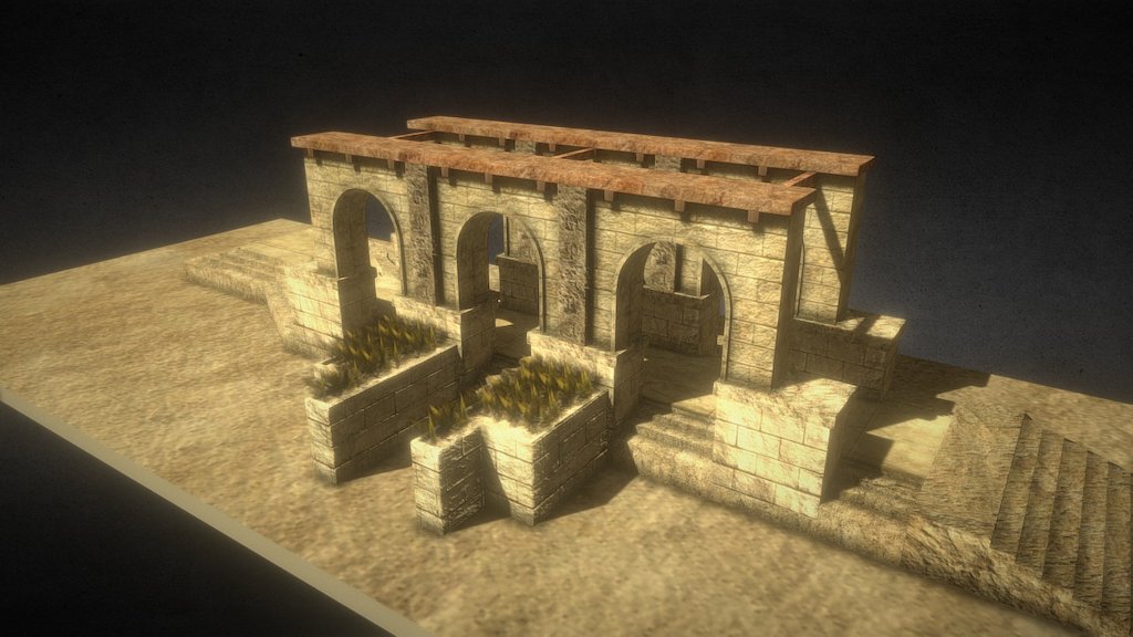 Mercy Environment - Arc Hall Center - 3D model by Spotland Live ...