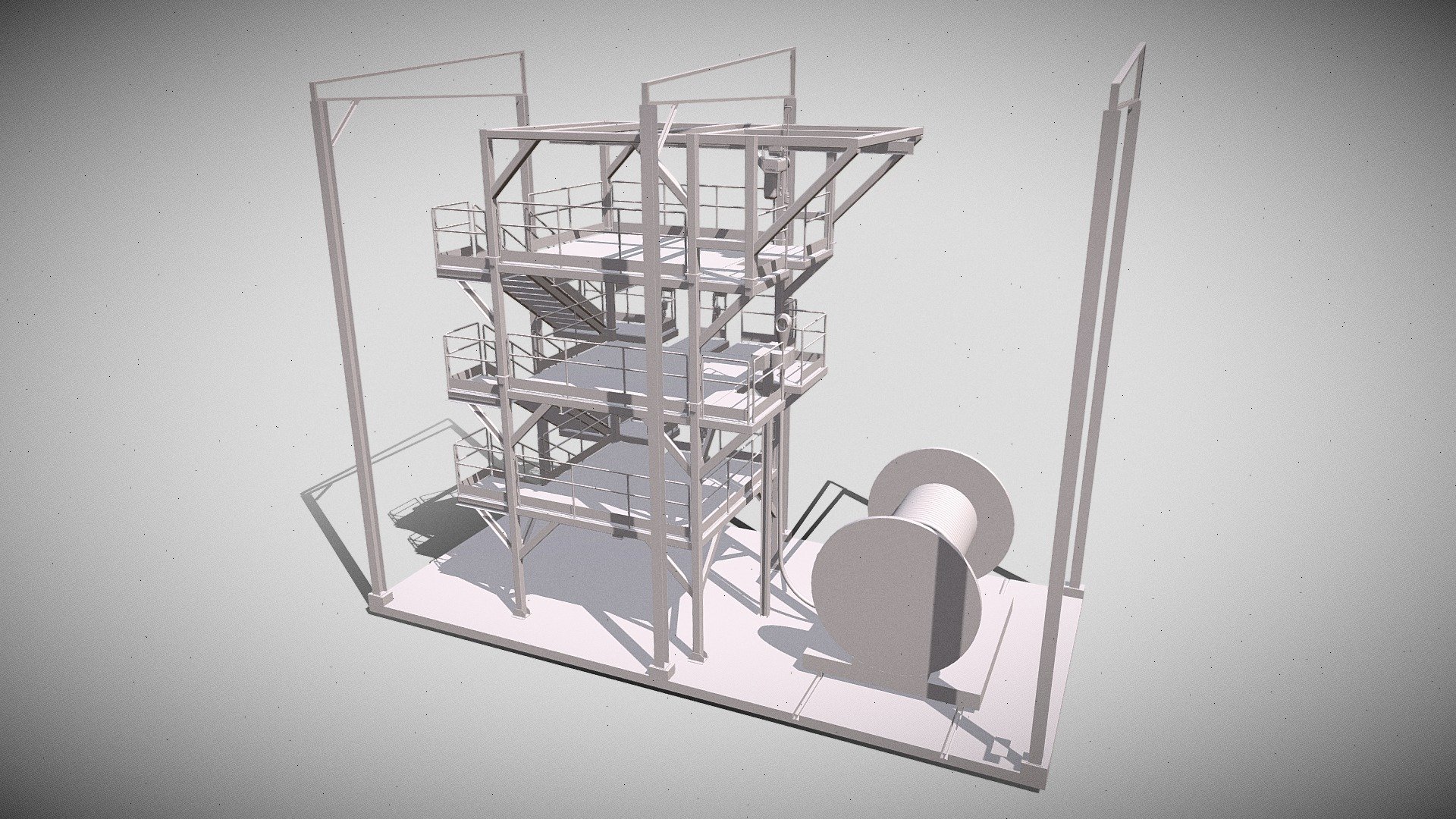 ESTUDO BBRG - ESTRUTURA_14_05_2024 - 3D model by gazone [47b9b4b ...