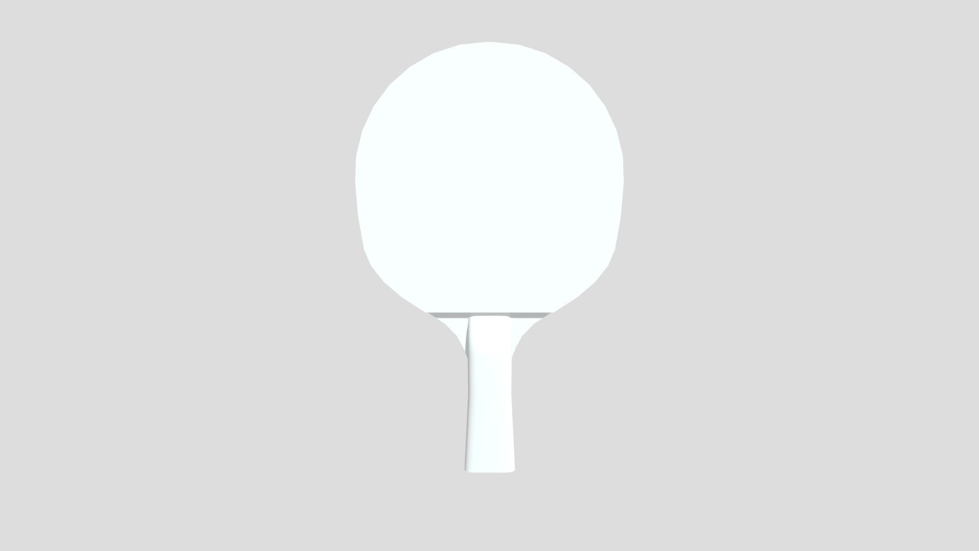Table Tennis Racket - 3D model by FrankMolder [47bb068] - Sketchfab
