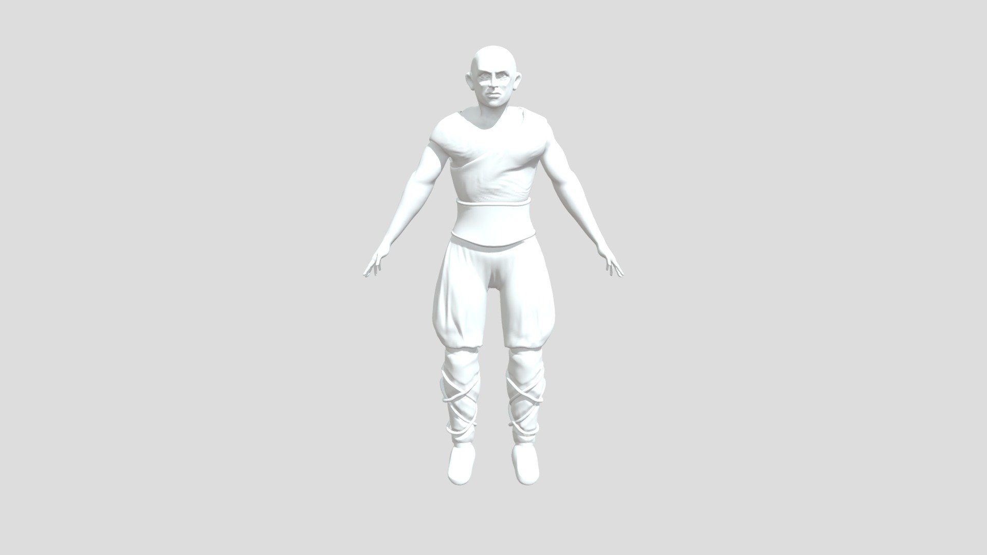 Monk - 3D model by BenitoRZanden [47bf2c0] - Sketchfab