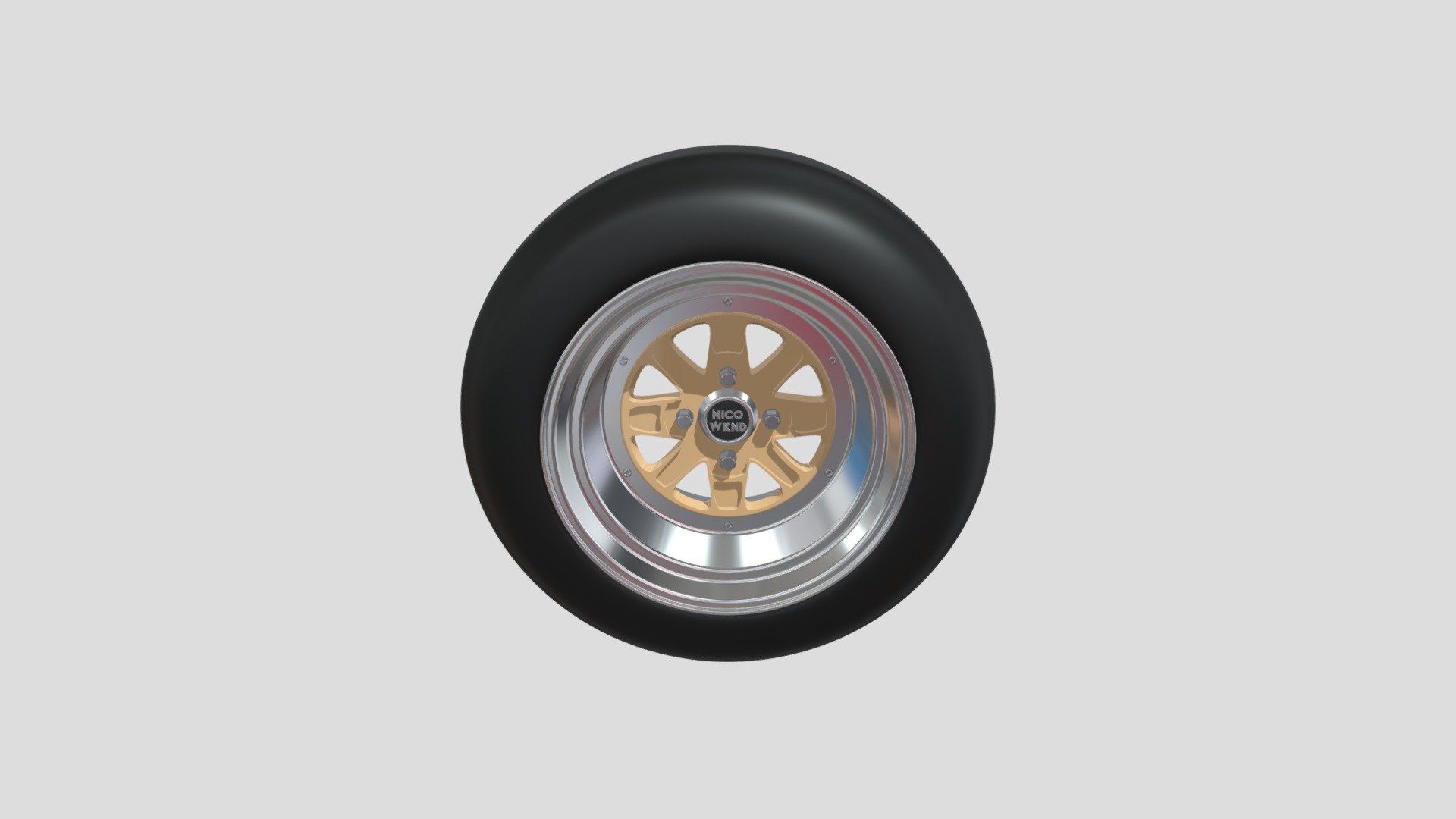SSR Mk3 Inspired Wheel - Download Free 3D model by Bayside72 [47bfab9 ...