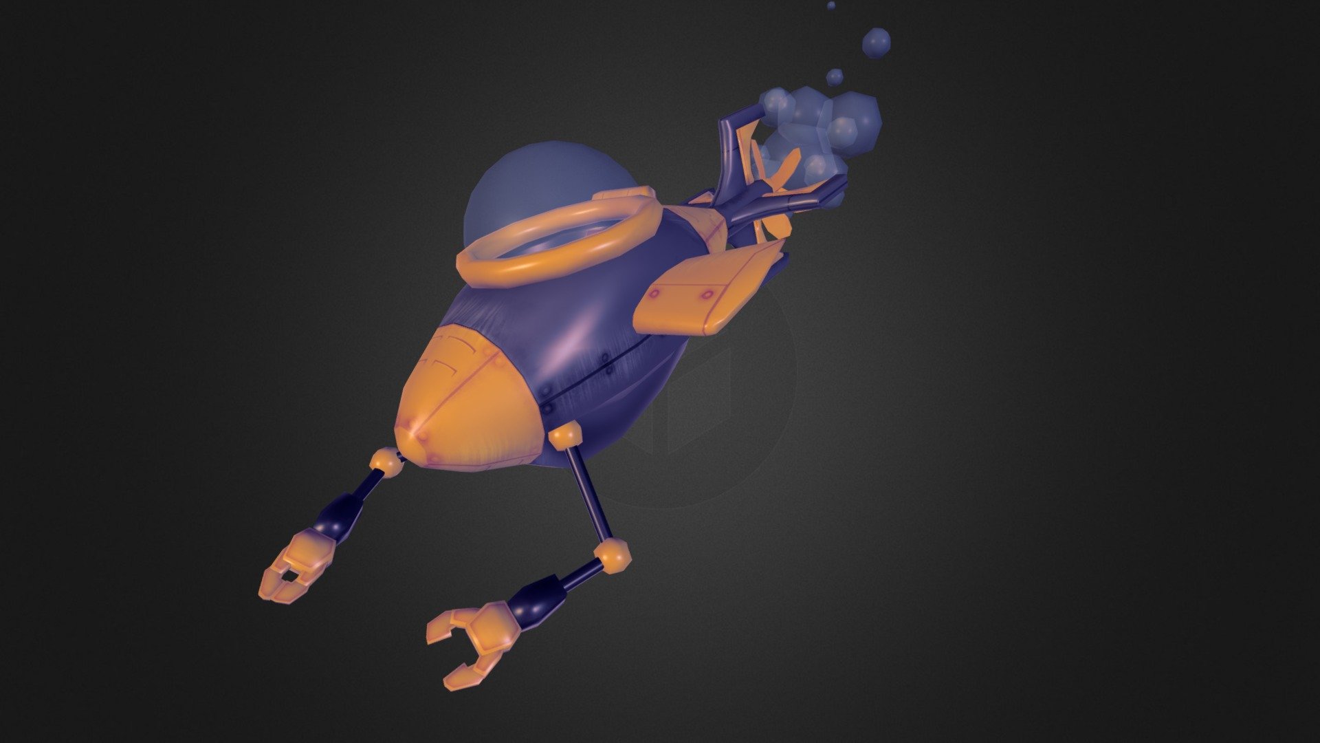 Mini Sub v2 - 3D model by Justin T Phillips (@jtp360) [47bfe2f] - Sketchfab