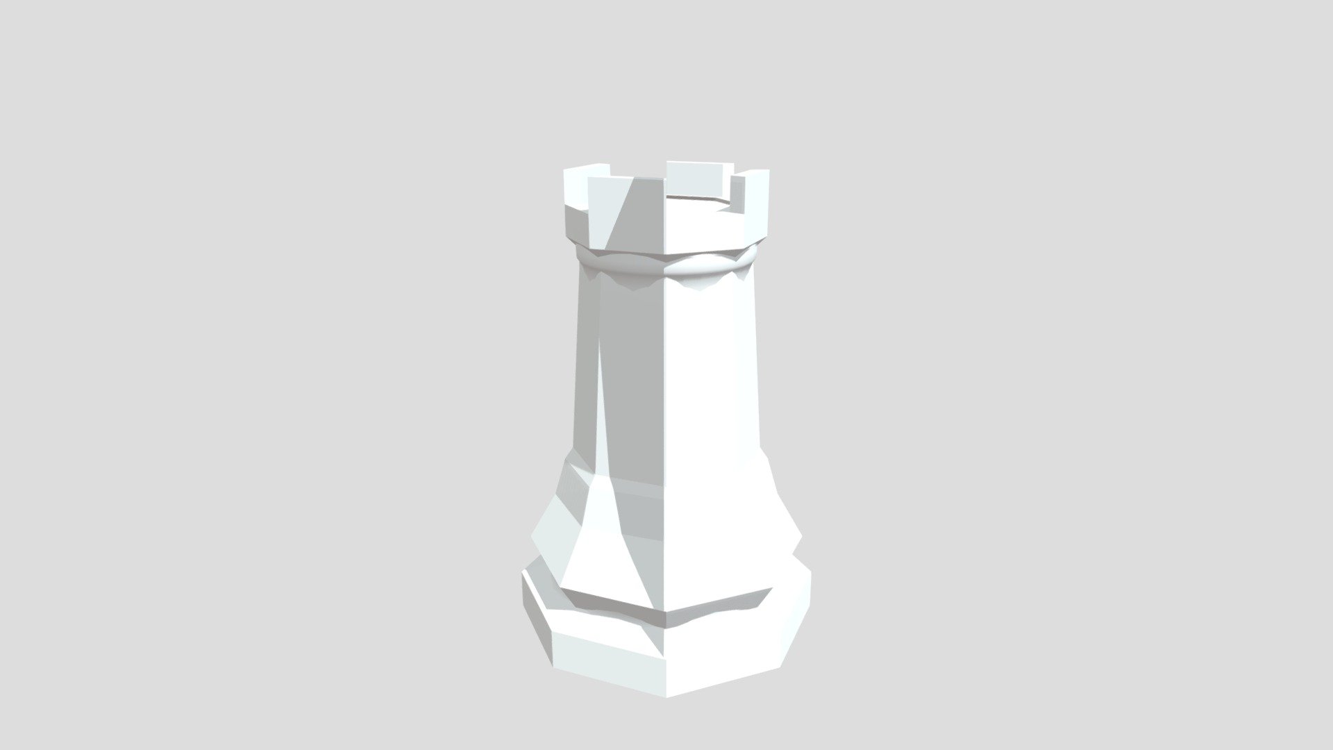 Chess Rook Piece - Download Free 3D model by cmarrero01 [47bfffb ...