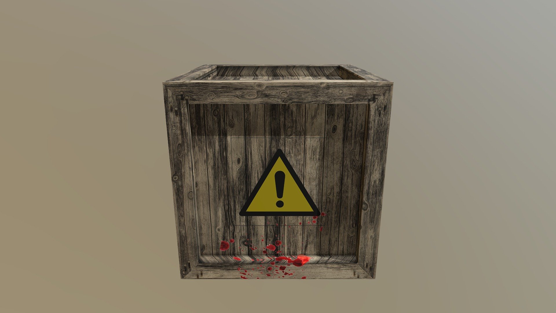 Crate - 3D model by Abbie John (@abbiegameart) [47c05f2] - Sketchfab