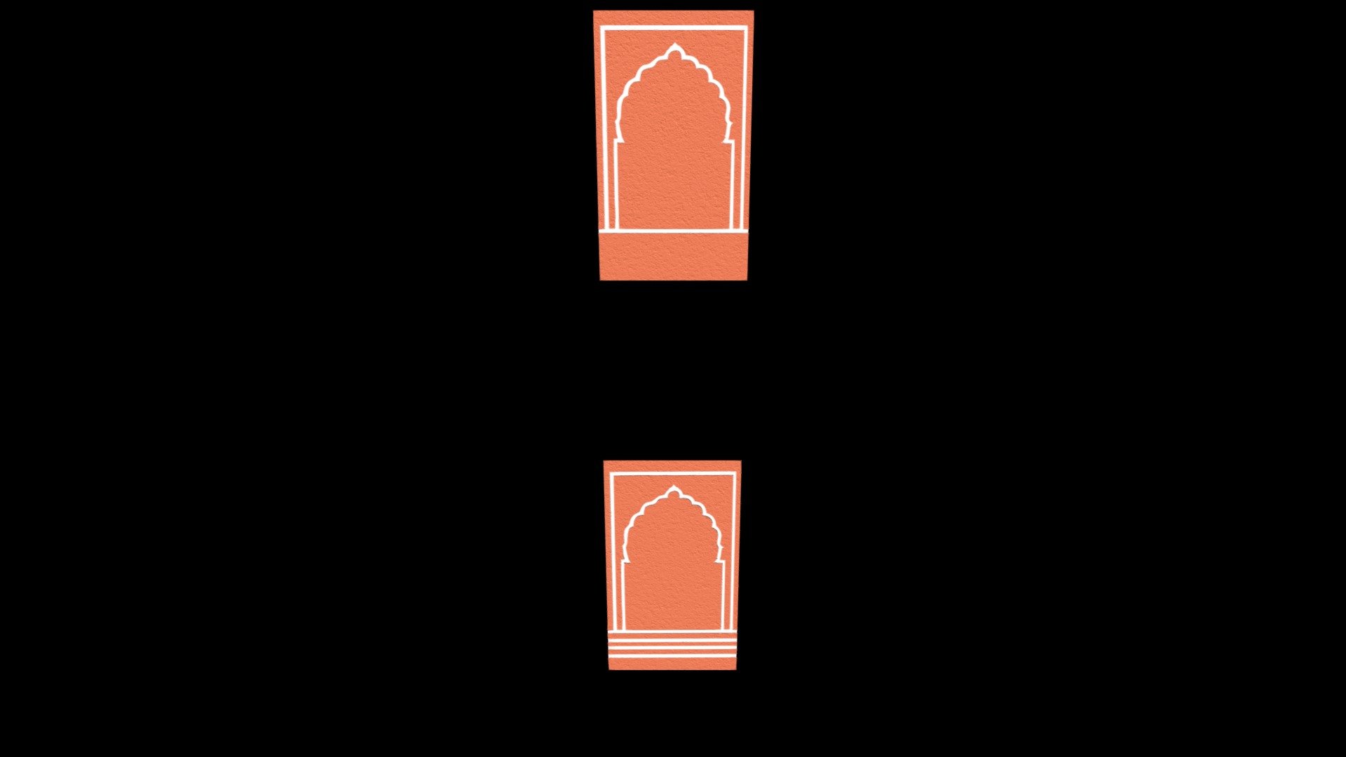 The Hawa Mahal "WALL" - Download Free 3D model by Bickibarick [47c0ea2 ...