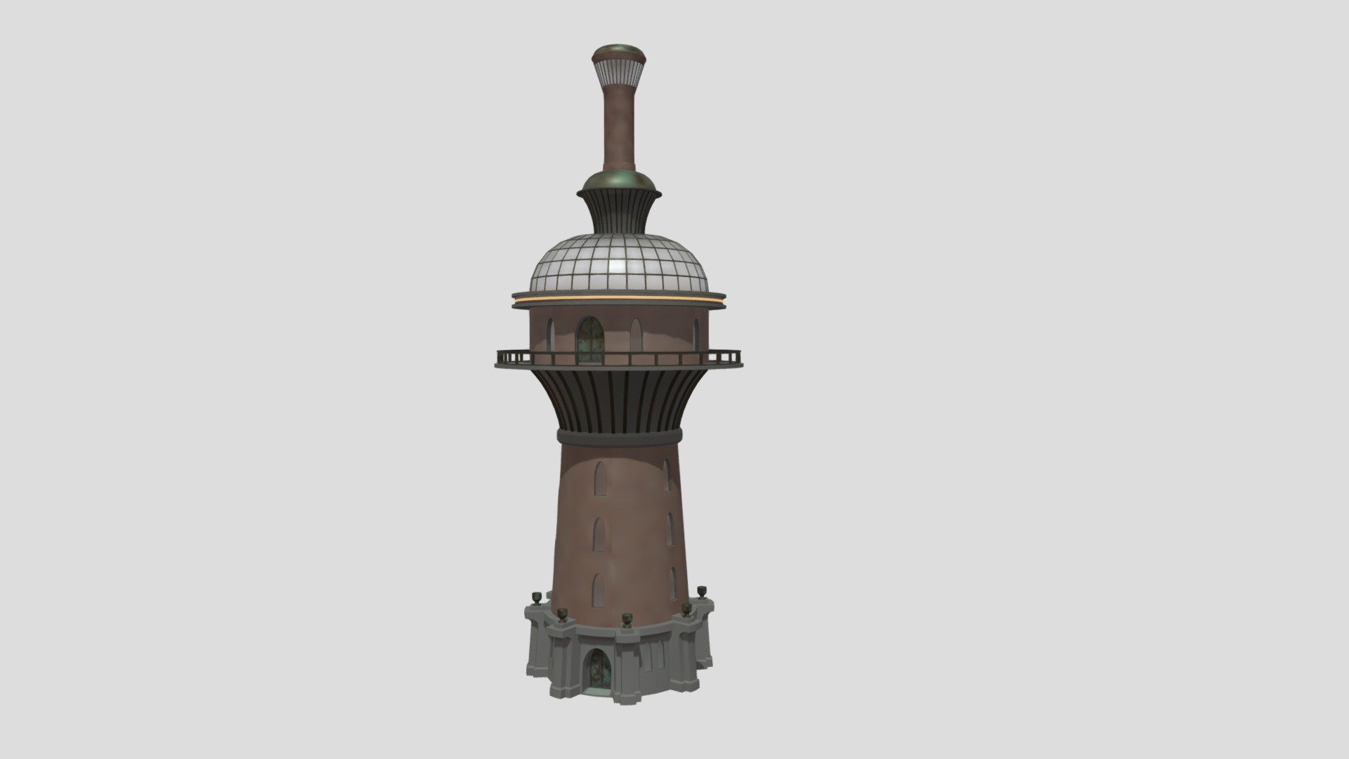 Tower - Download Free 3D model by A9908244 [47c1933] - Sketchfab