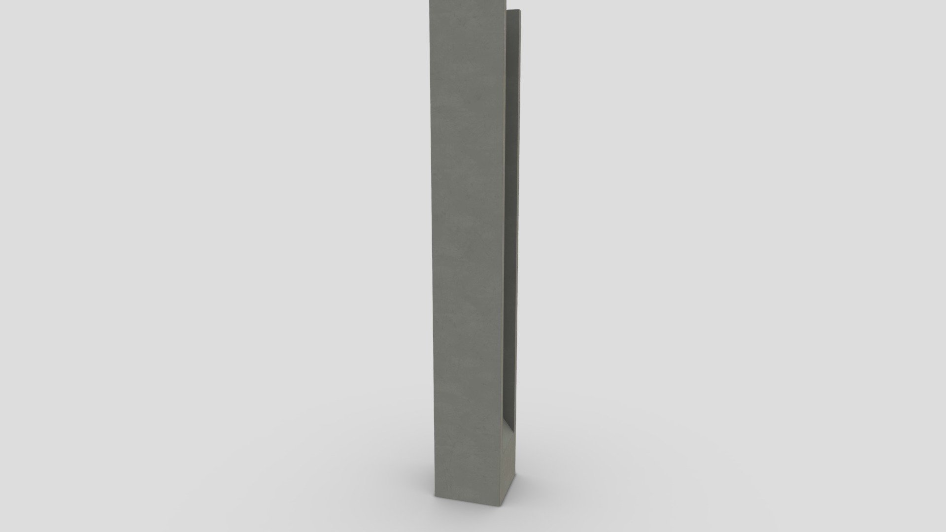 Metal Subway Pillar - 3D model by JustColourMePink [47c4306] - Sketchfab
