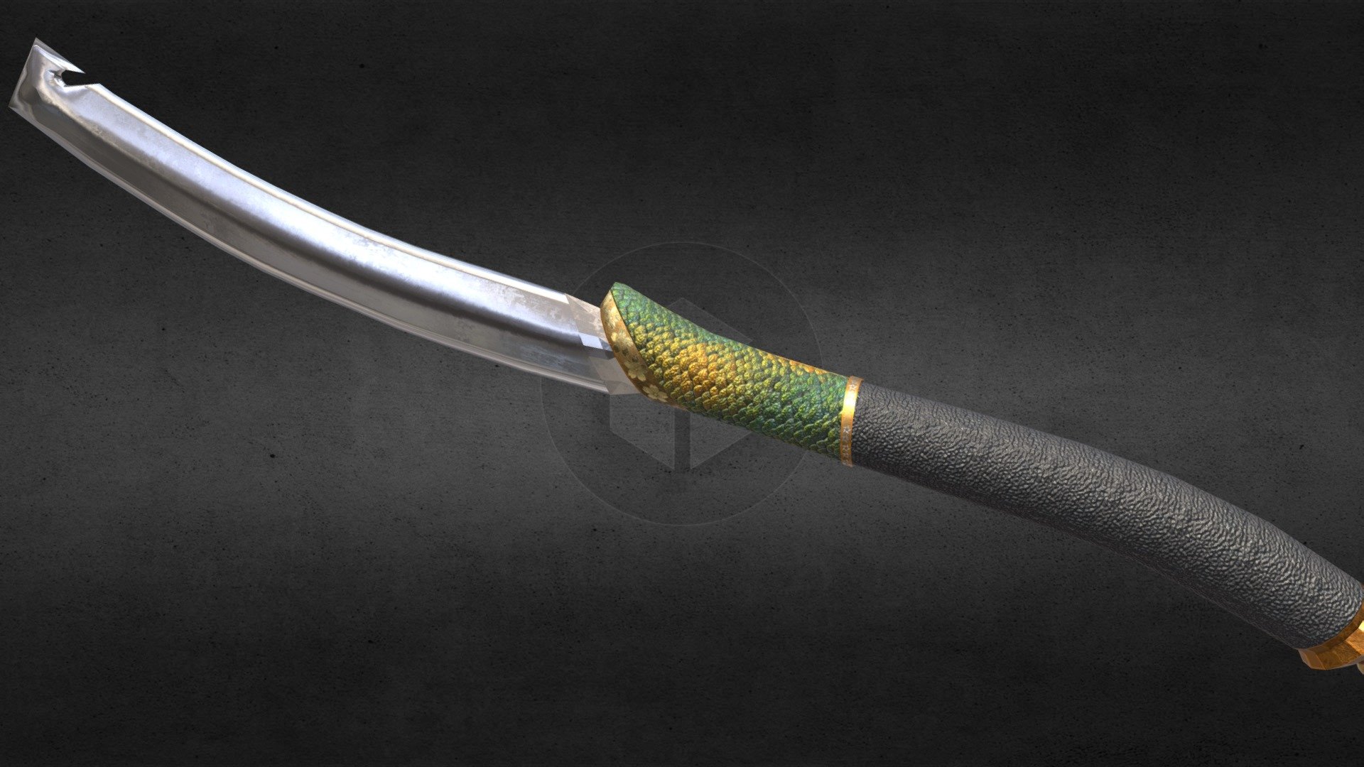 Hell Boy Sword - 3D model by geniusrahman155 [47c5153] - Sketchfab