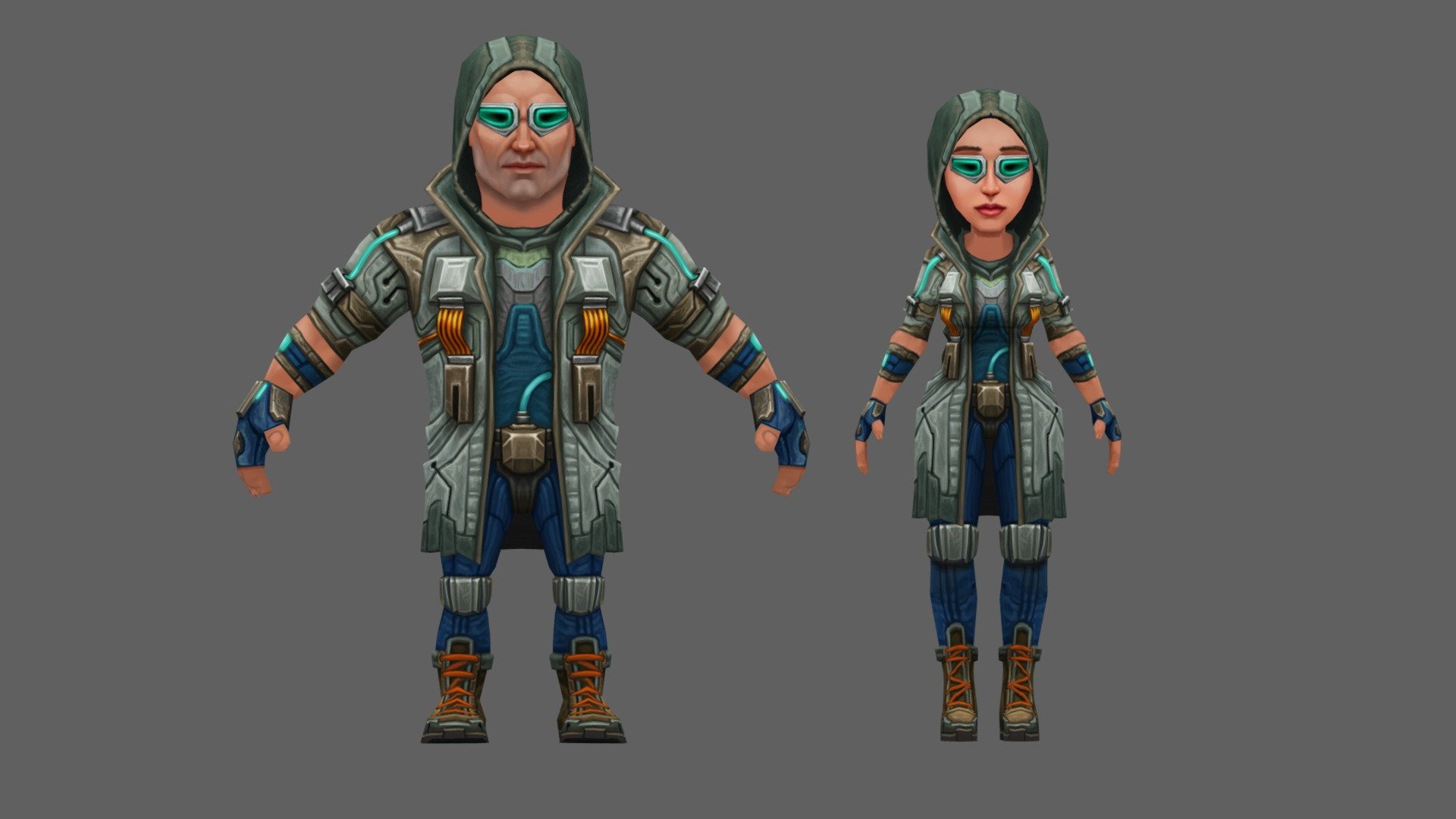 F Engineer 09 - 3D model by CC (@ccsf) [47c5691] - Sketchfab