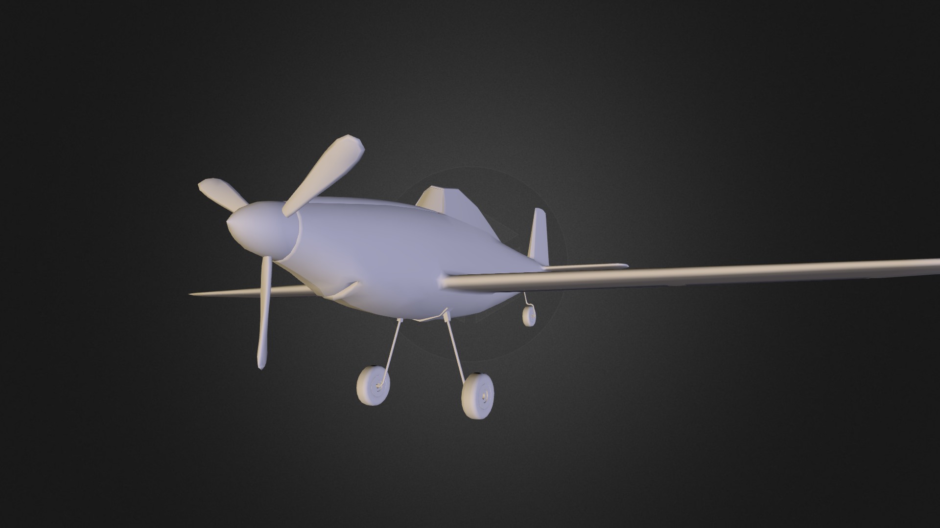 Airplane Character - 3D model by Samuel Pérez Ovejero (@sapeov ...