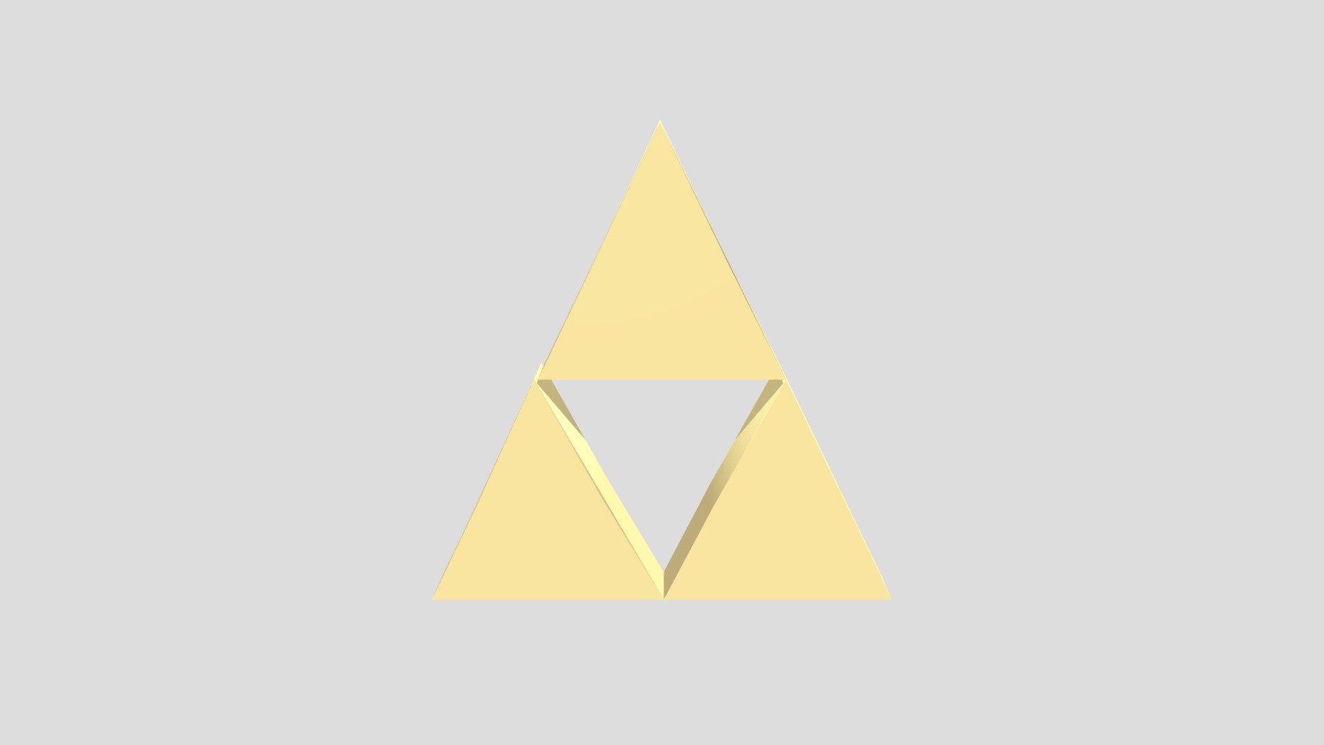 Triforce - Download Free 3D model by fdp8383 [47c69d1] - Sketchfab