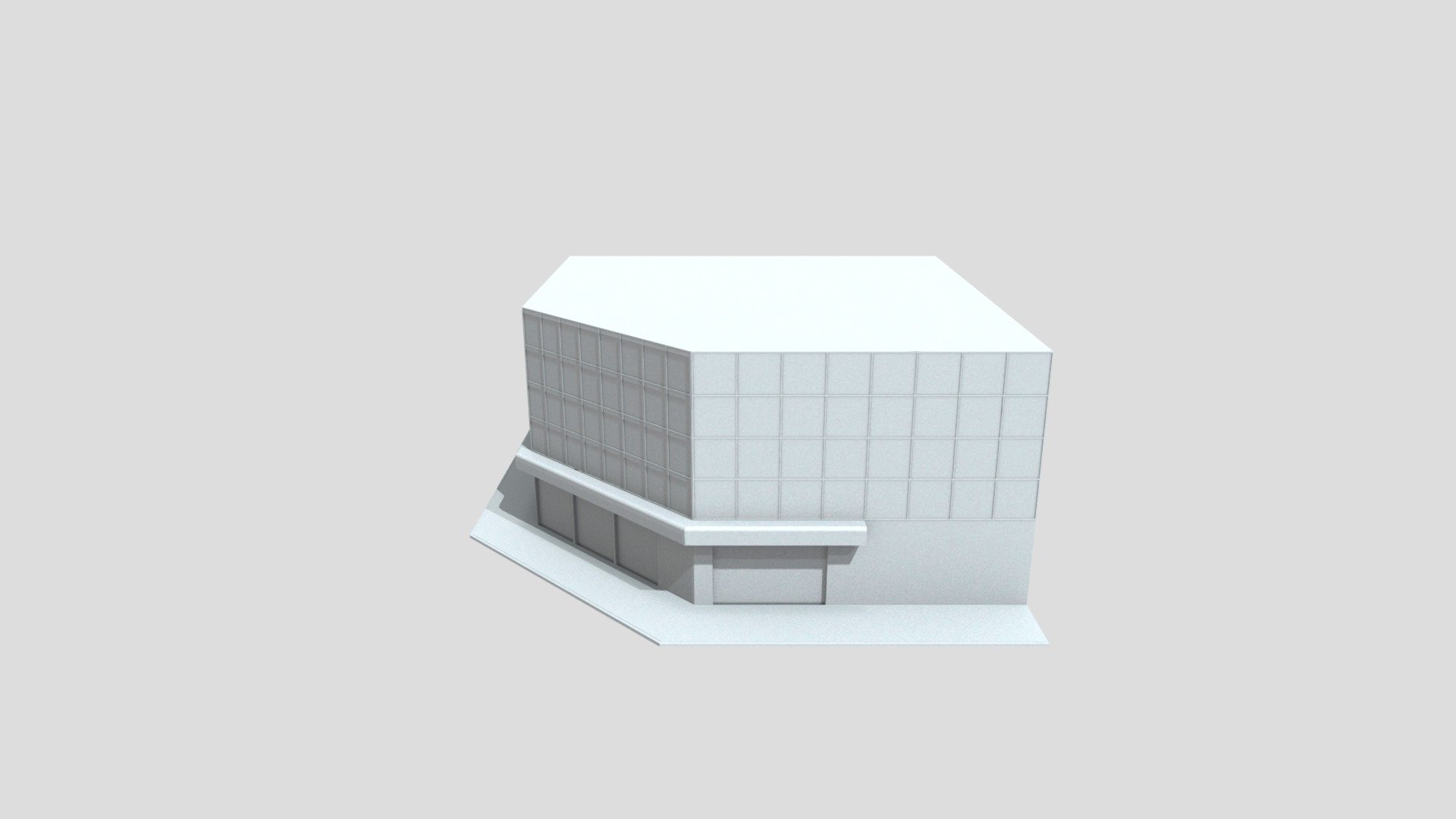 Edificio_A - 3D model by Erriex [47c8b01] - Sketchfab