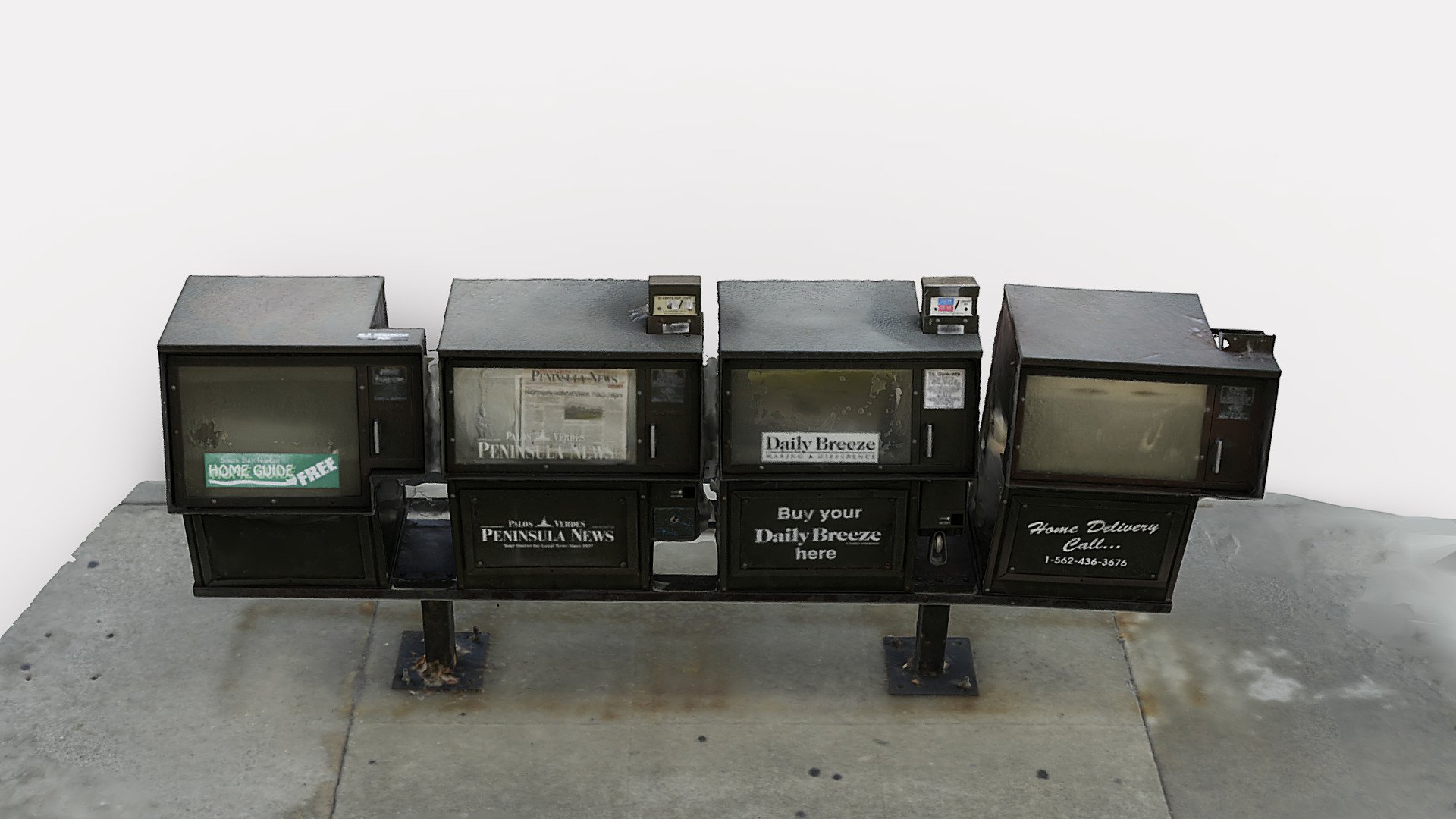 Newspaper stand - Download Free 3D model by scottanger [47c8d3c ...