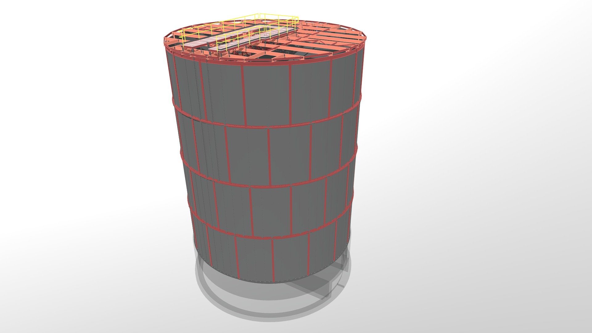 MLTC Bioenergy Hog Fuel Bin - 3D model by Interwest Consulting ...