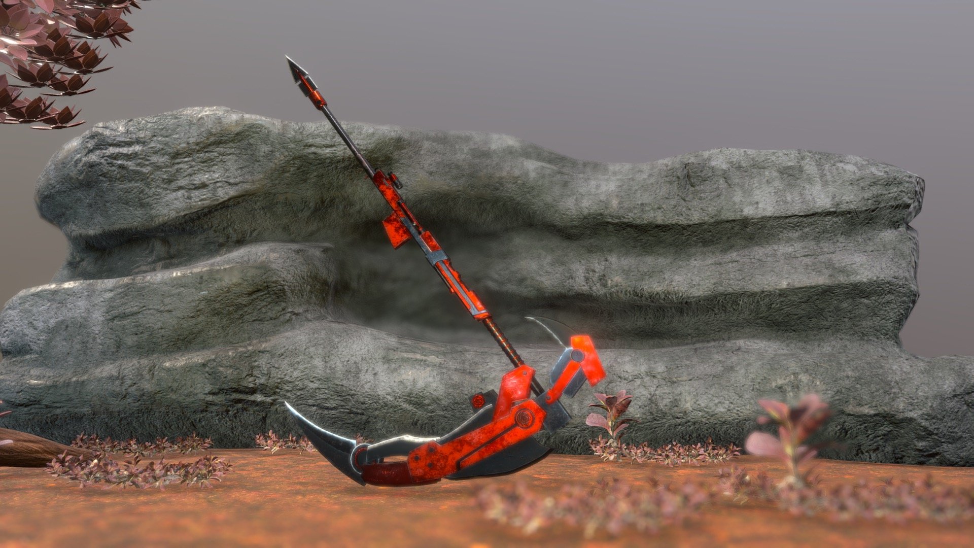 Crescent Rose Scene (RWBY) - 3D model by YuhItsMarcus [47c94e0] - Sketchfab