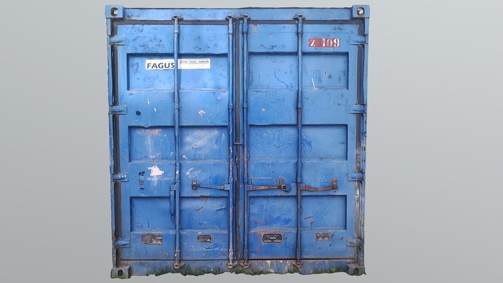 Metal-door 3D models - Sketchfab