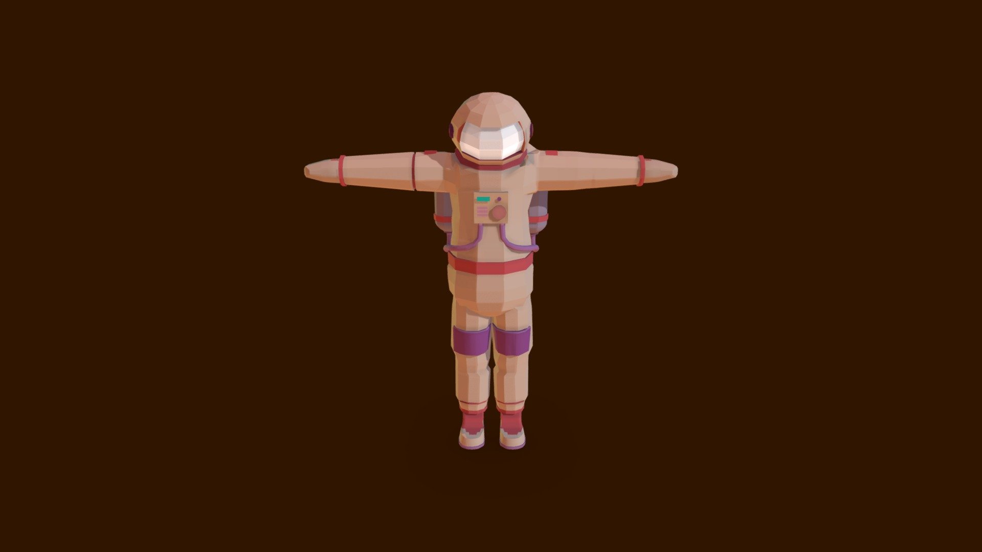 Astronauta (Astronaut Character) - 3D model by Randall Raya (@Randall ...