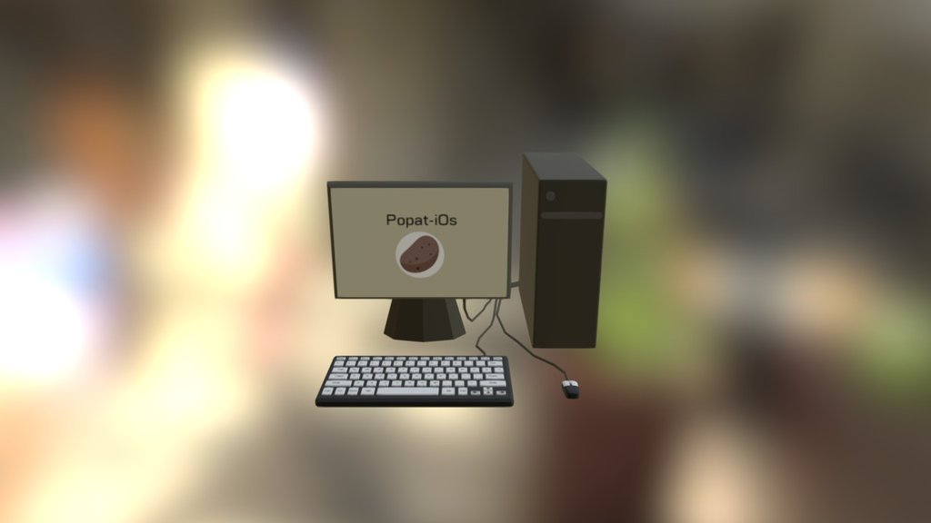 Computer Model - 3D model by legerp [47ca622] - Sketchfab