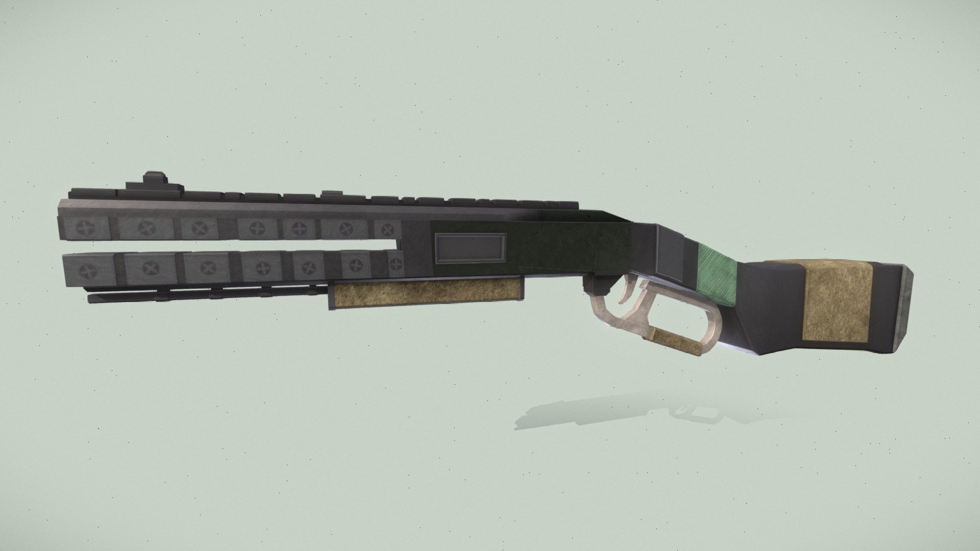 PeaceKeeper - Gun - Apex Legends - lowpoly - Download Free 3D model by ...