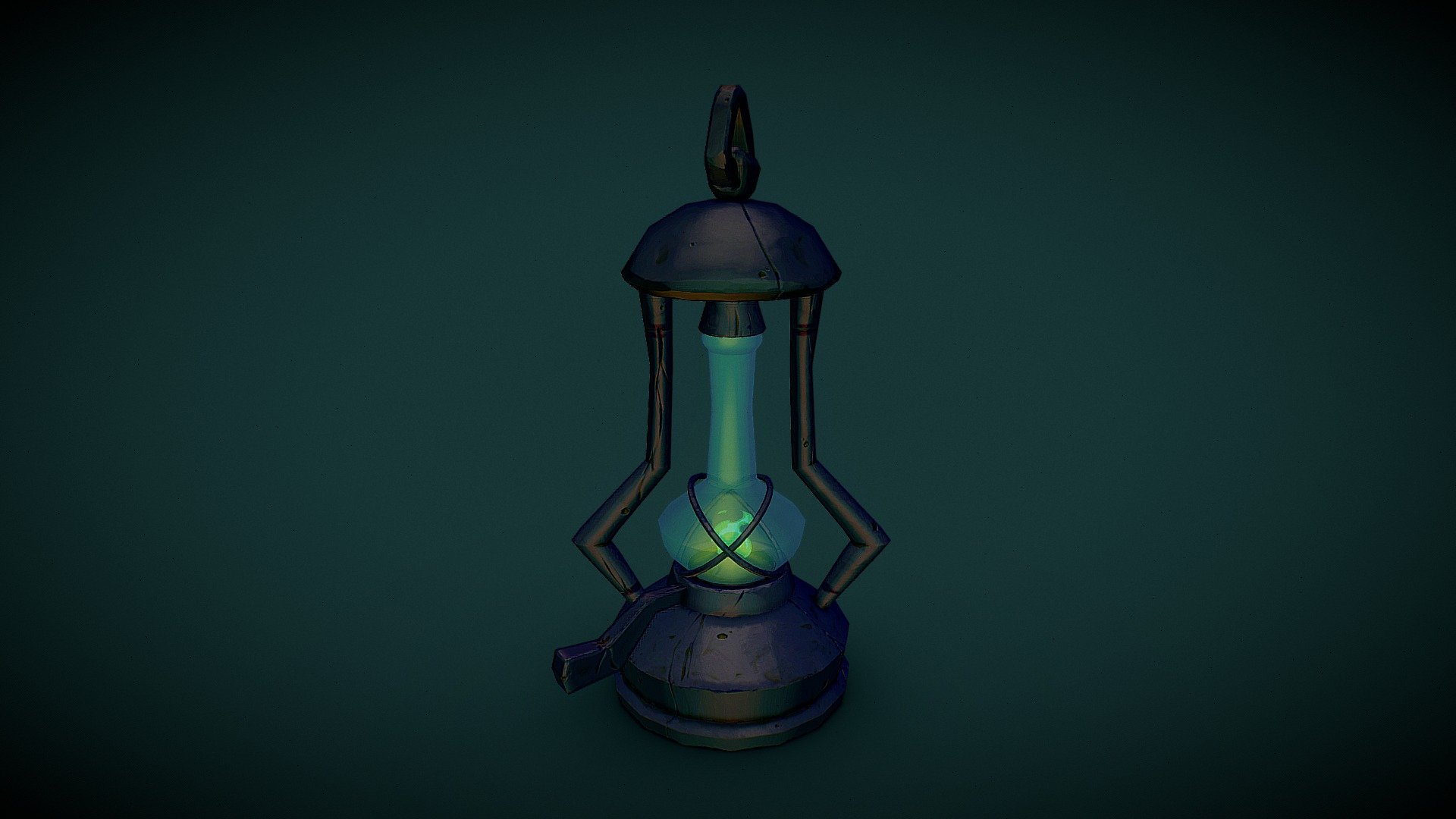 Stylized lantern - 3D model by Isabel Carolina Maldonado Bohle ...