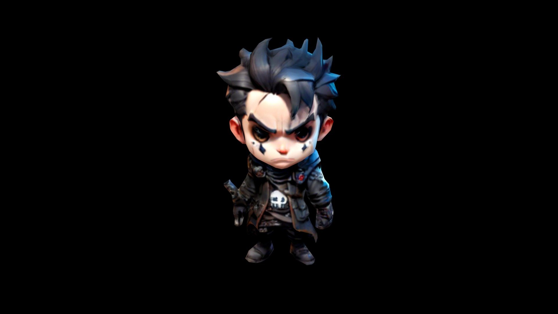 This image features a cartoon-style character wi - Download Free 3D ...