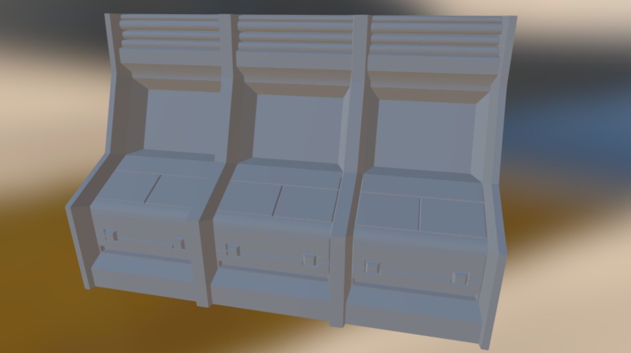 Assessed Tutorial 3 - Modular Wall - 3D model by Lloyd Halfpenny ...