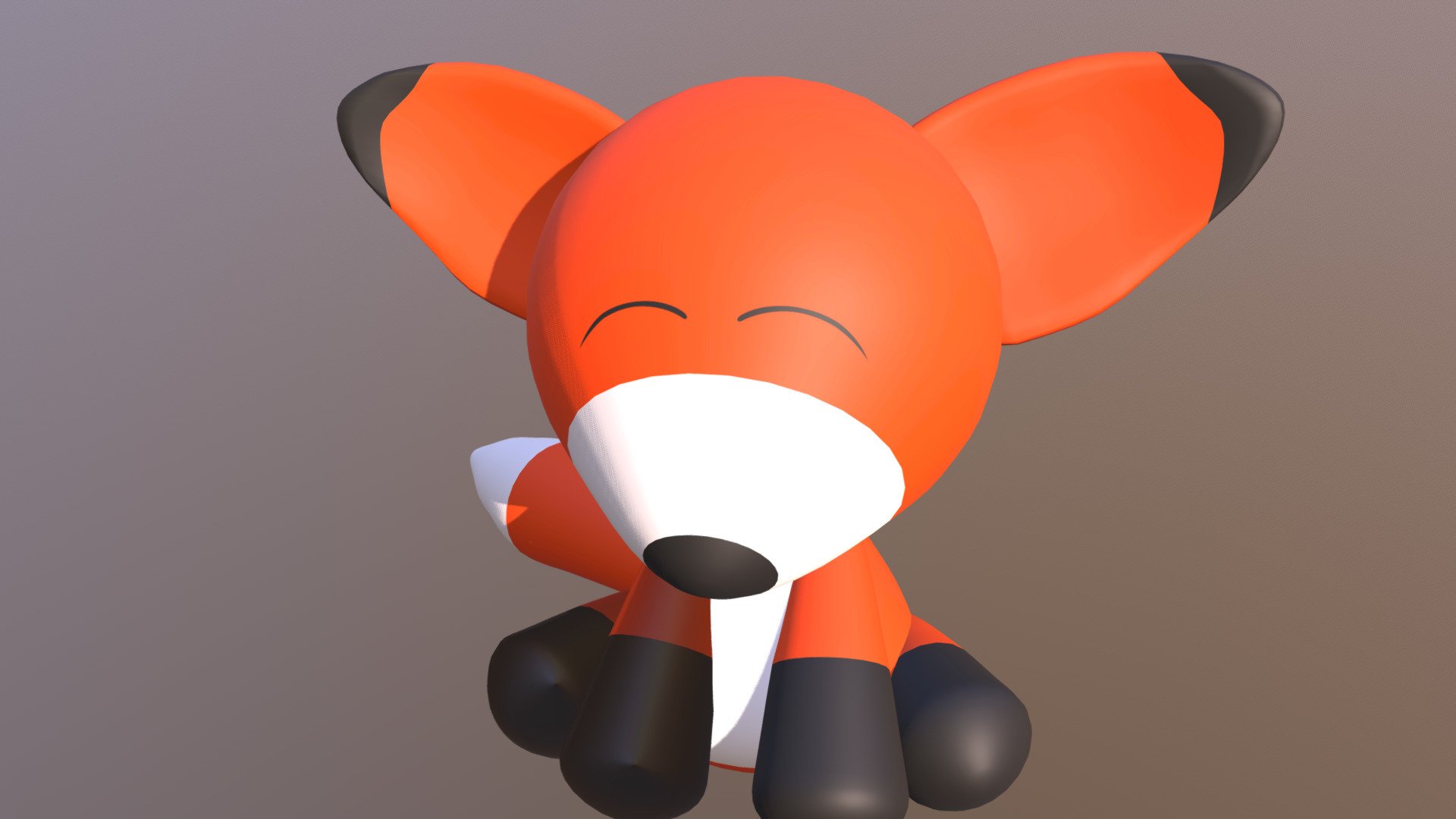 Fox - 3D model by ramonMA (@ramonuchiharl) [47cc876] - Sketchfab