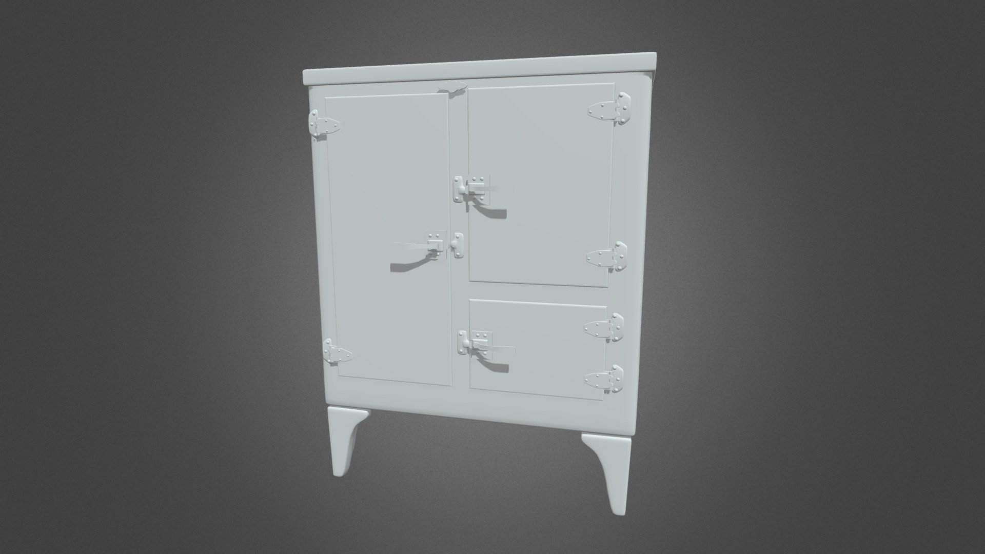 1930 Ice Box - 3D model by LilyRed [47cd39a] - Sketchfab