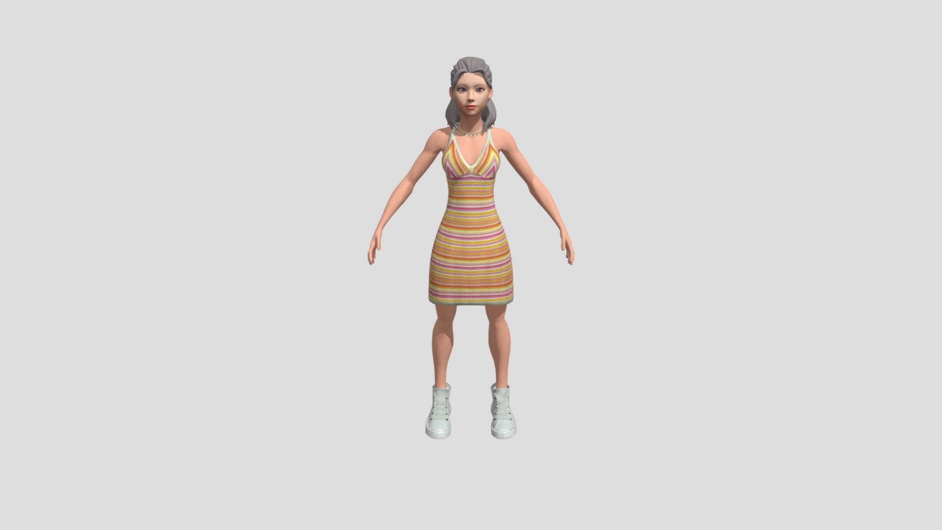 ReadyPlayerMe - Beachgirls: Jenny - Download Free 3D model by Anonim ...