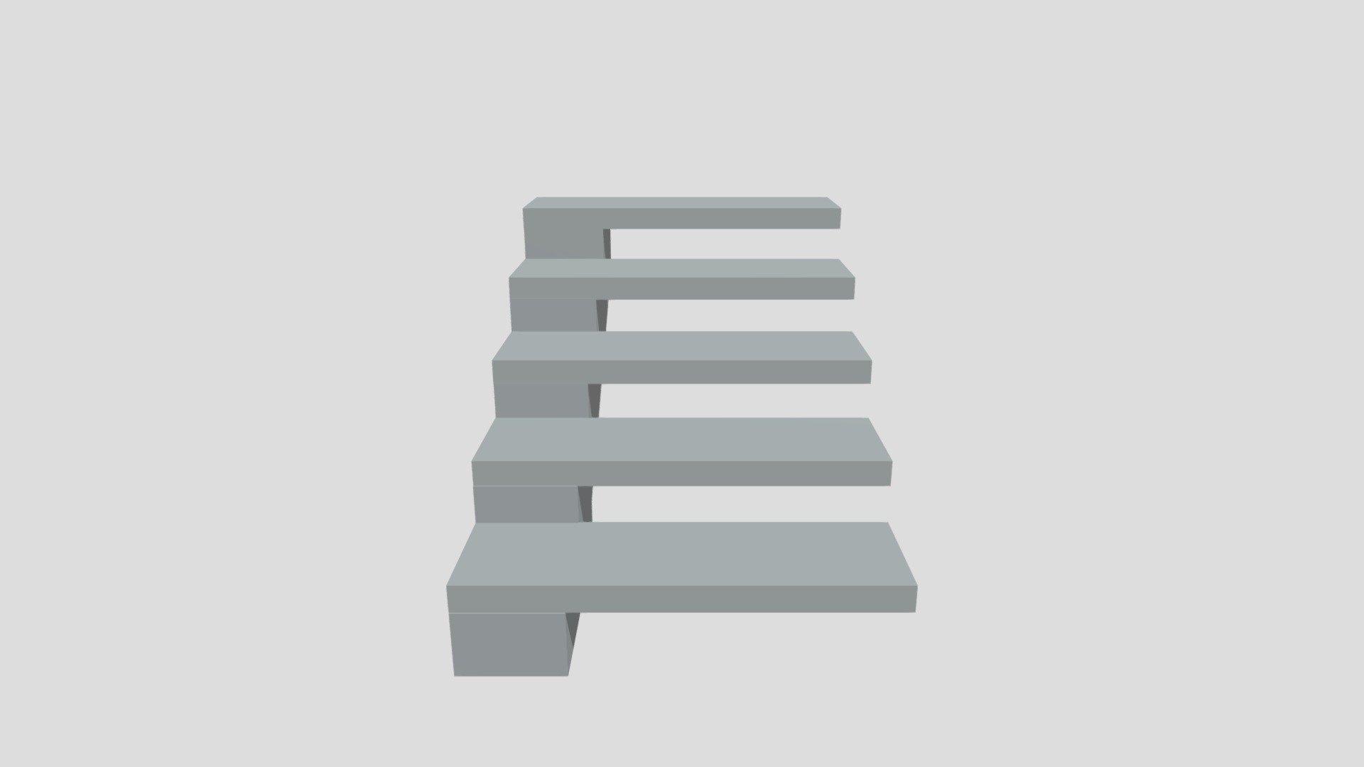 BK STAIRCASE - Download Free 3D model by ntldrm [47cf3ab] - Sketchfab