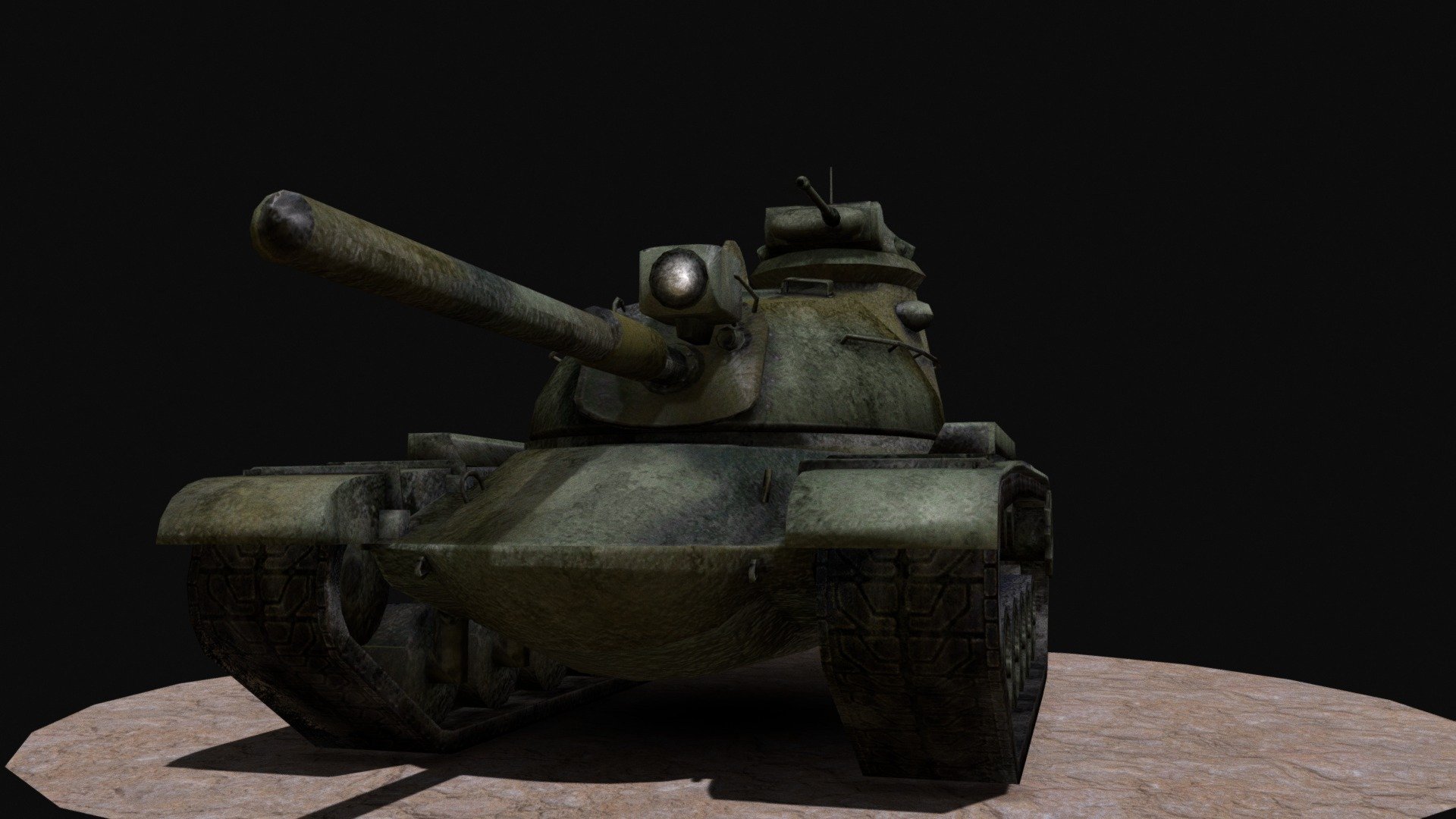 M48A5(LOW POLY) - Download Free 3D model by LM3D (@lm9241221) [47d0e11] - Sketchfab