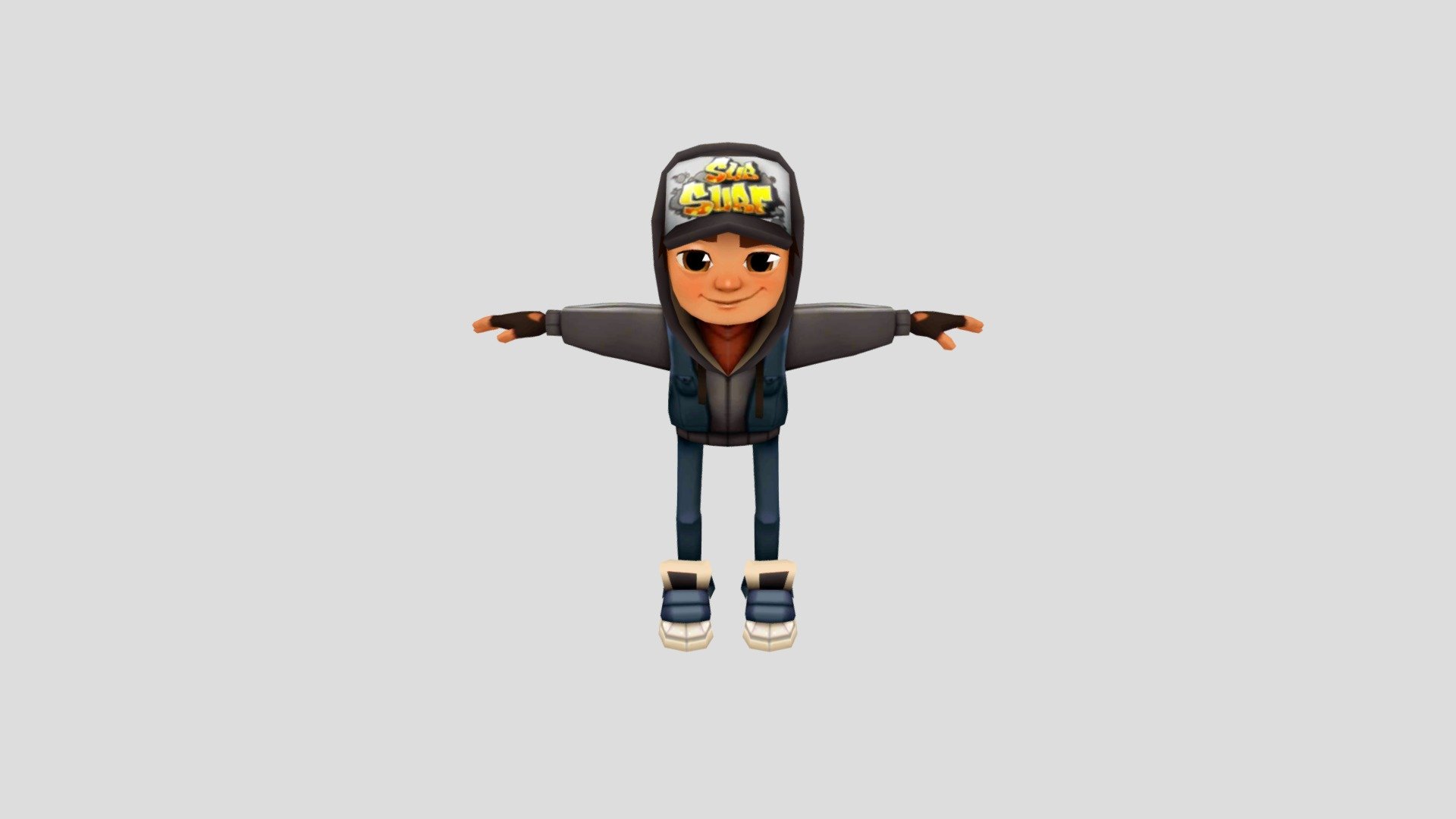 jake-subway-surfers - 3D model by monica.paola.rendon [47d3778] - Sketchfab