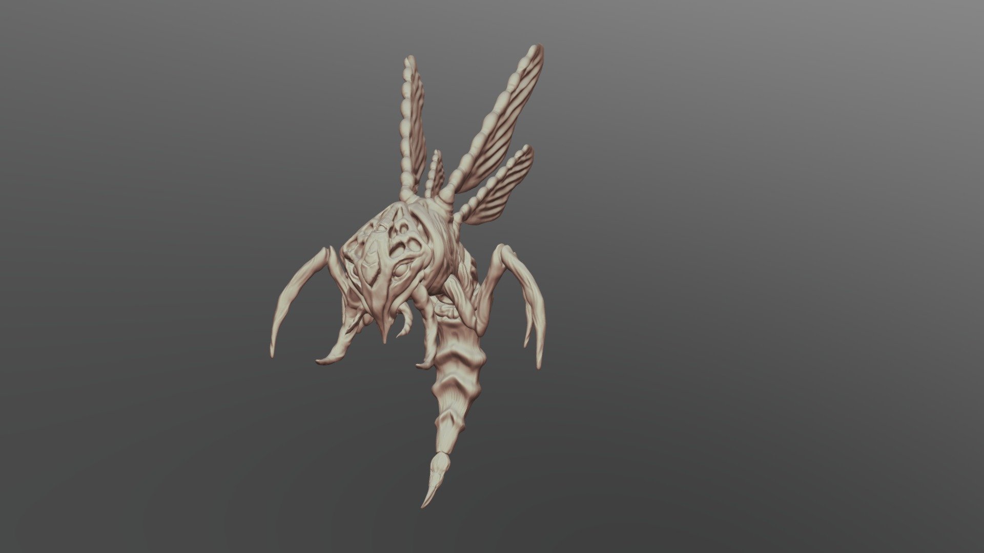 Mutated Wasp - Download Free 3D model by George Prior (@georgeprior321 ...