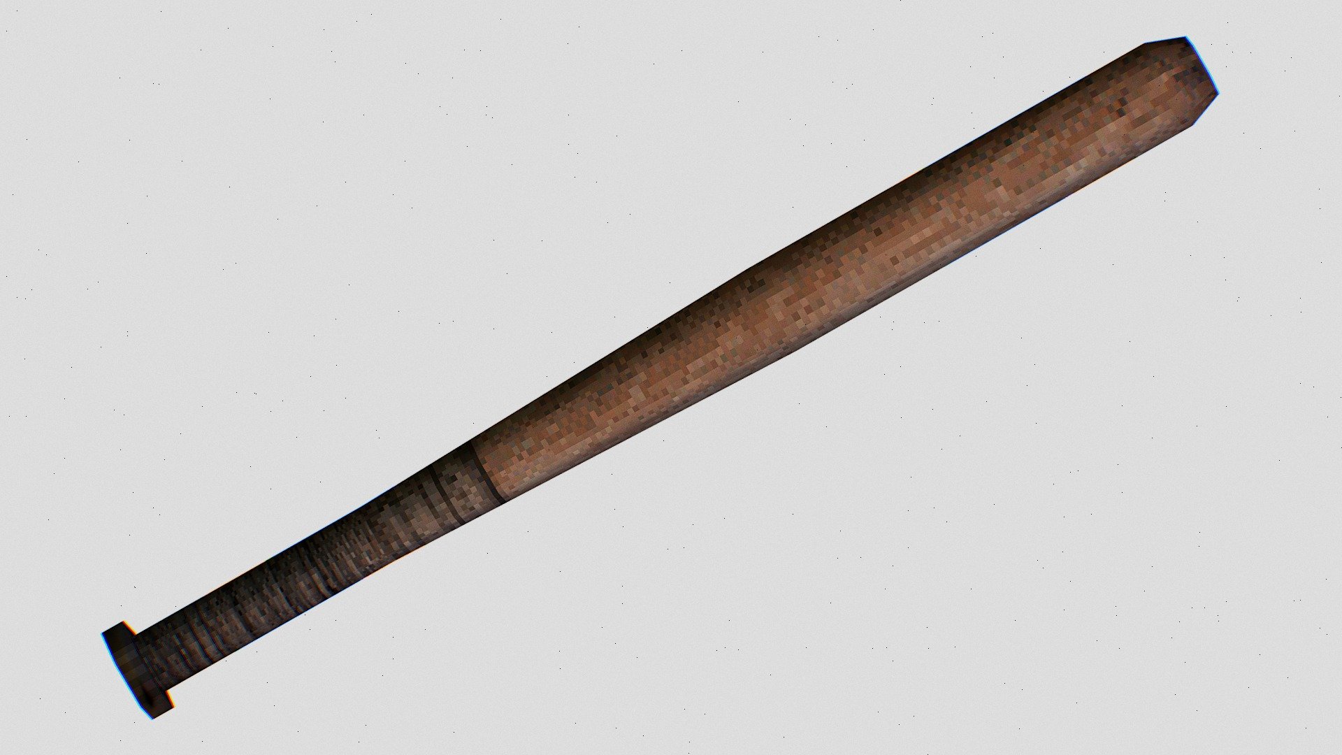 PS1 Style Weapon - Baseball Bat - Buy Royalty Free 3D model by ...