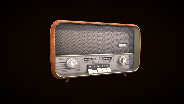 Radio 3D models - Sketchfab