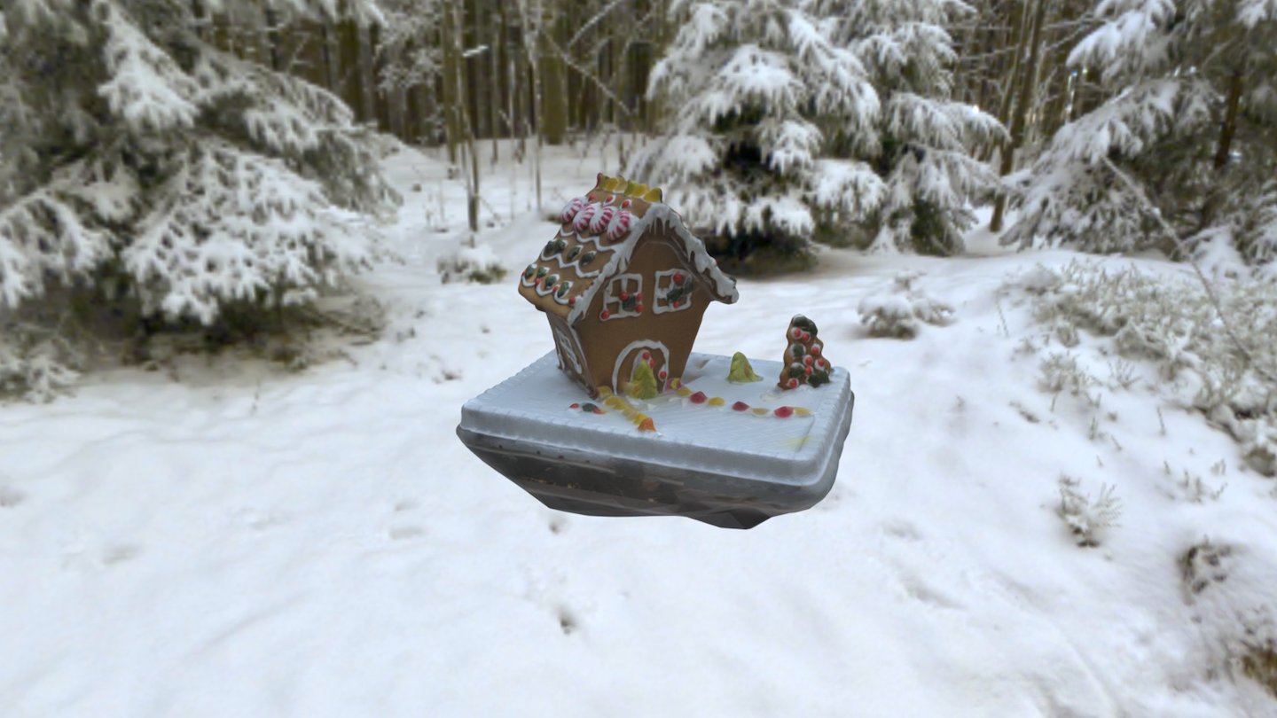 Gingerbread House - 3D model by jnestelroad [47d6043] - Sketchfab