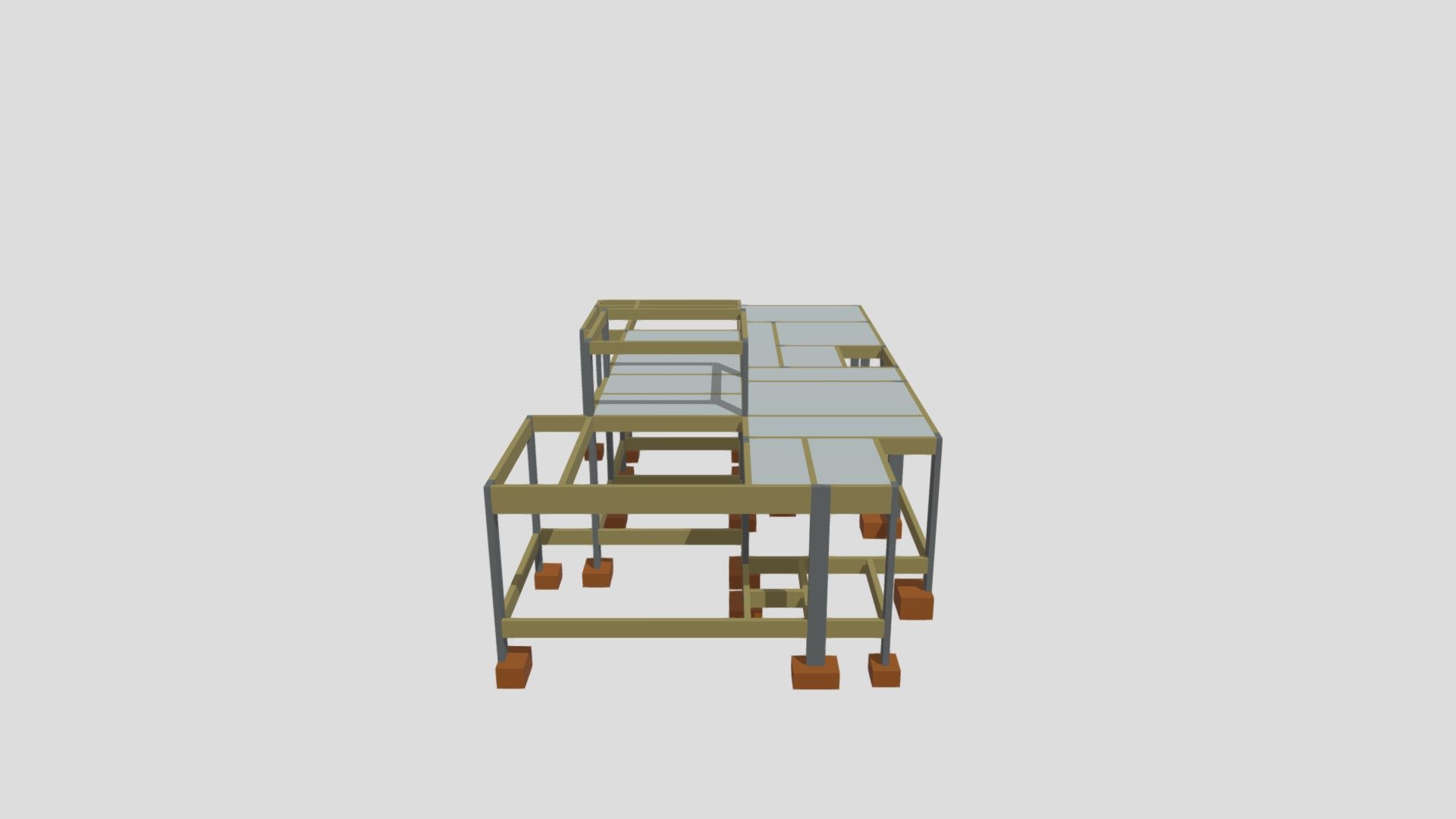 3D_EST_WALLIS - 3D model by Pedro d'Almeida | Engenharia Estrutural ...