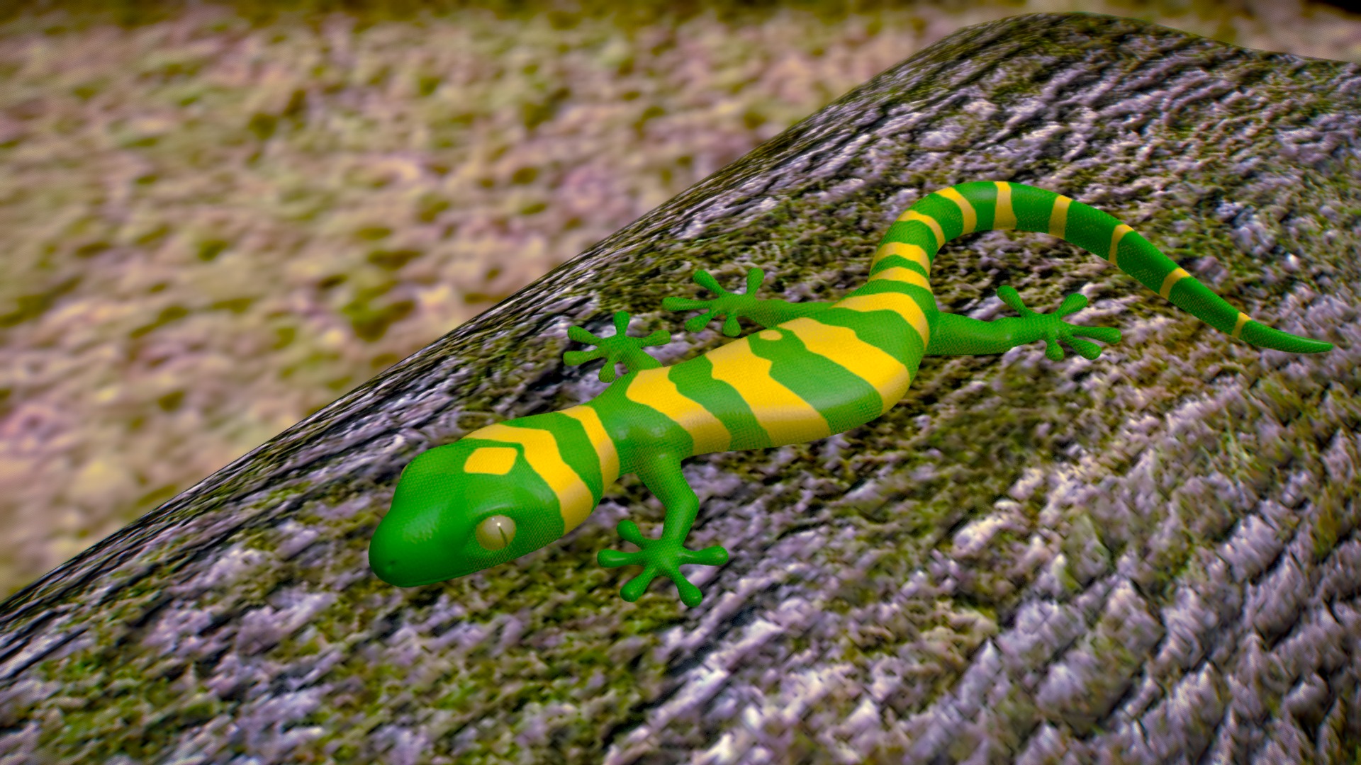 Gecko01 - 3D model by fredd_48 [47d766e] - Sketchfab