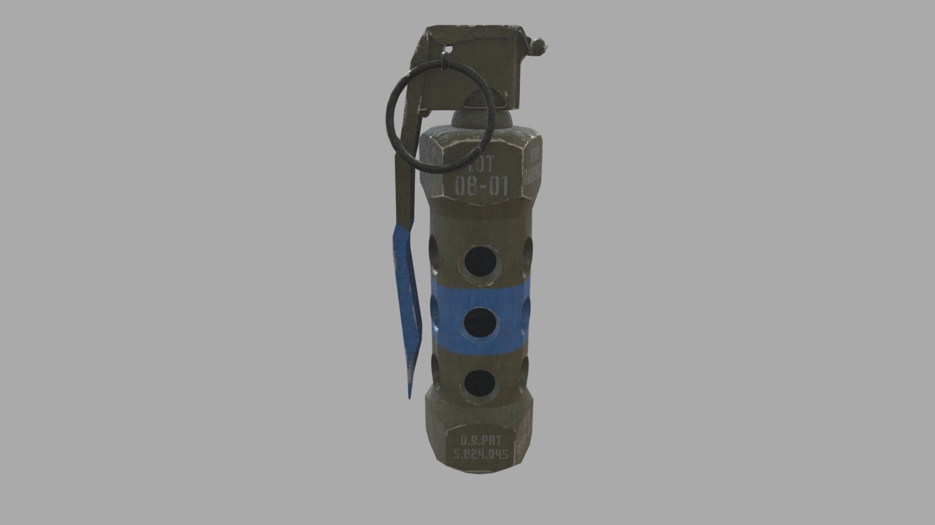 Flash Grenade - 3D model by mattylion [47d7bcb] - Sketchfab