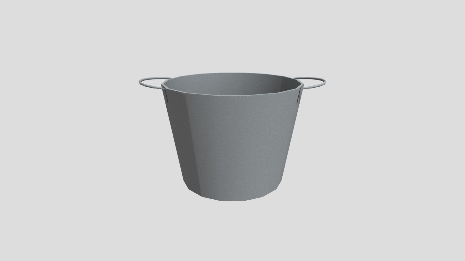 Low Poly Bucket - 3D model by Forwardnow27 [47d8089] - Sketchfab